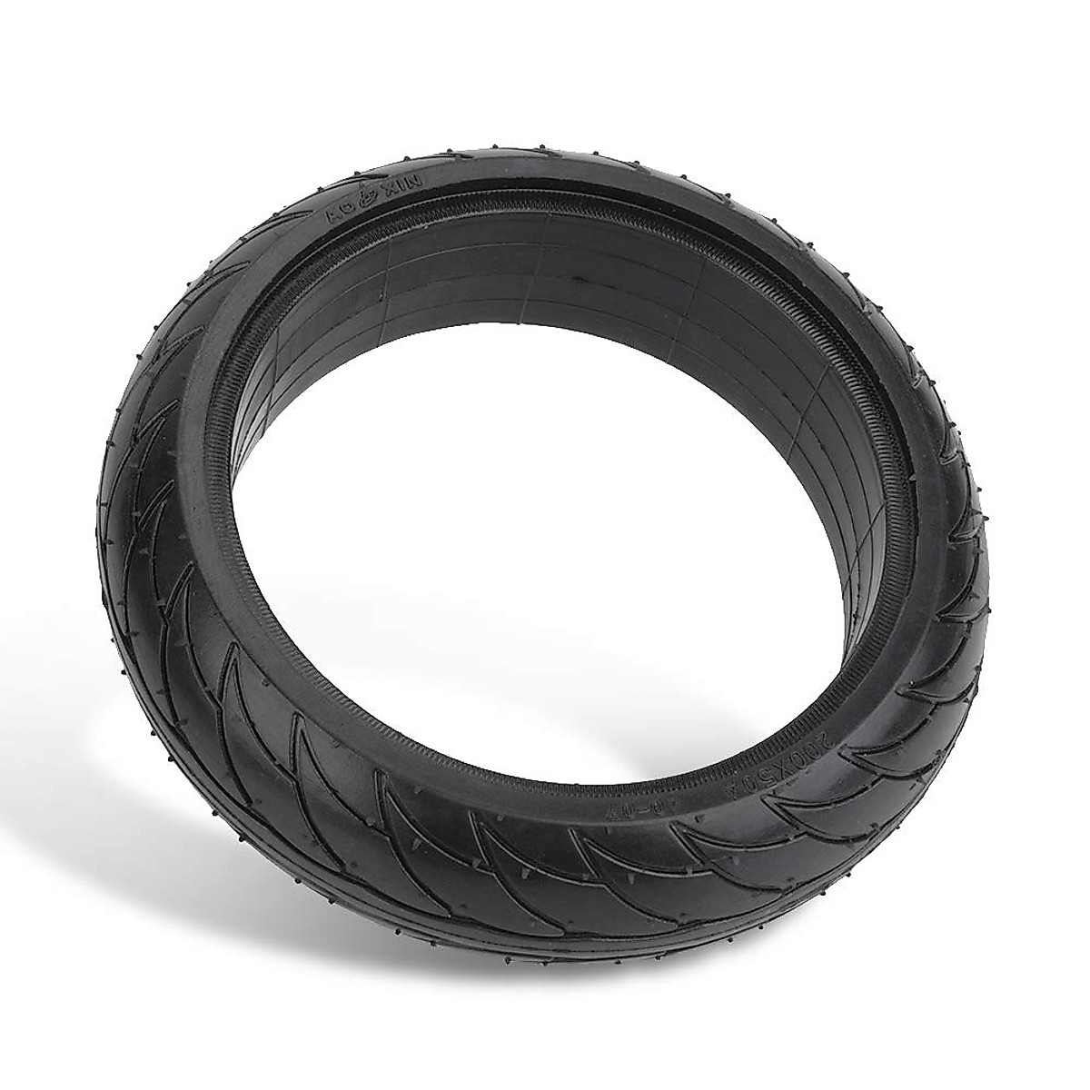 Maxmartt Electric Scooter Tire, Electric Scooter Tires Front Rear Solid Tire Wheel Cover Tyre Compatible with X-i-a-o-m-i Nineb-ot ES1 ES2 ES3 ES4 Electric Scooter, ID 5.3inch, OD 7.3inch