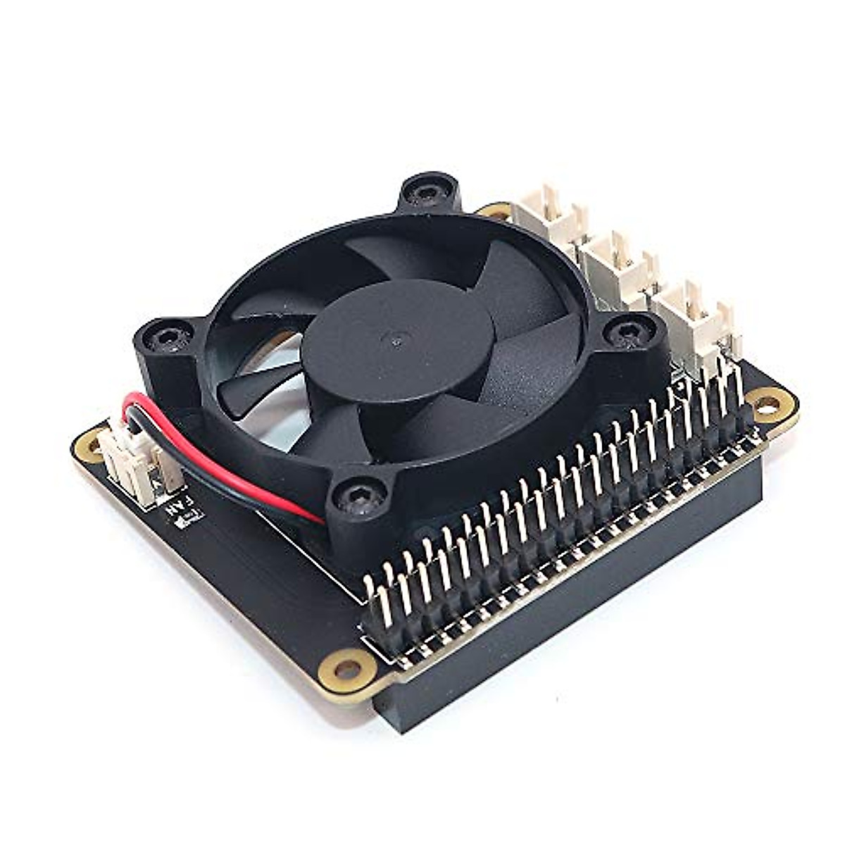 DollaTek X728-A1 Raspberry Pi Cooling Fan for Raspberry Pi 1 Model B+/ 2 Model B / 3 Model B / 3 Model B+ / 3 Model A+ / 4 Model B