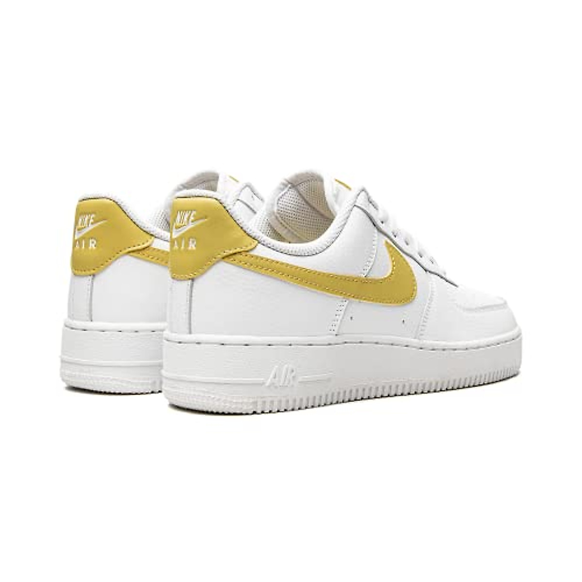 Nike Womens WMNS Air Force 1 Low 315115 170 White/Saturn Gold - Size 7.5W