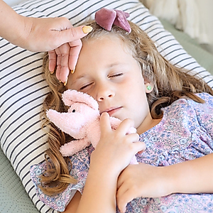 Thermal-Aid Zoo - Mini Microwavable Stuffed Animal - Plush Toy and Hot Cold Pack - Tiny The Elephant - 3.15 x 2.6 x 9.3 in