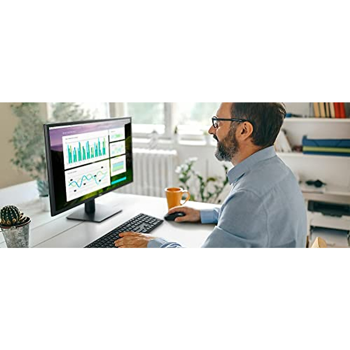 Dell E2722H 27" LED LCD Monitor - 16:9 - Black