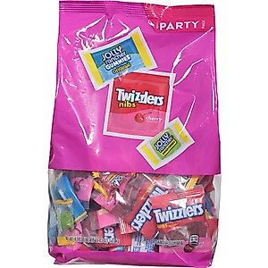 JOLLY RANCHER and TWIZZLERS Fruit Flavored Candy Party Pack, 43.03 oz