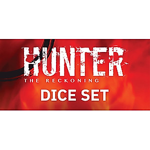 Renegade Game Studios Hunter: The Reckoning 5th Edition Roleplaying Game - Dice Set - Accessory to The Reckoning RPG