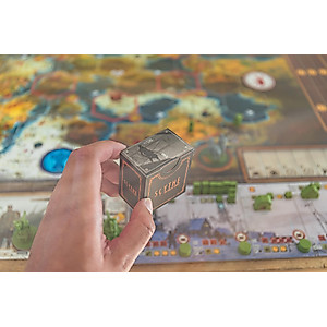 Stonemaier Games: Scythe: The Rise of Fenris | 8 Episode Scythe Campaign | Adds an Additional 11 Modules to Play Through | Add to Scythe (Base Game) | 1-5 Players, 115 Mins, Ages 14+