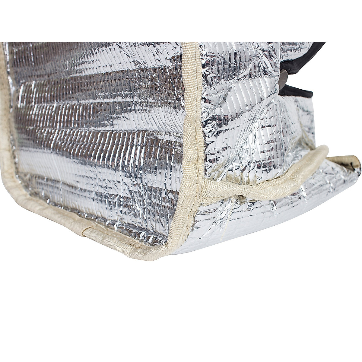 Leaper Reusable Insulated Lunch Bag Cute Lunch Box Tote Bag for Girls Black