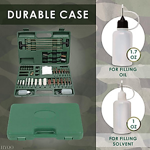 Universal Cleaning Kit with Cleaning Mat - Hand Cleaning Kits - Accessories for Men Cleaning Kit for Hunting for All Caliber