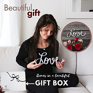 Adornos para Sala, Love Signs for Home Decor, Adornos de pared para Sala, Decoracion para Salas, Love Sign, Bedroom Decor for Couples, Love Decor, Modern Bedroom Decor, Wall Decor Bedroom, Heart Wall Decor