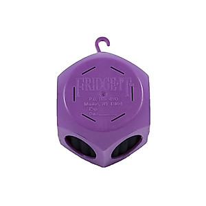 Innofresh Fridge-It- Refrigerator Deodorizer 3 PACK, Odor Absorber and Air Freshener. Natural Activated Charcoal and Fragrance Free, Lasts up to 6-Months