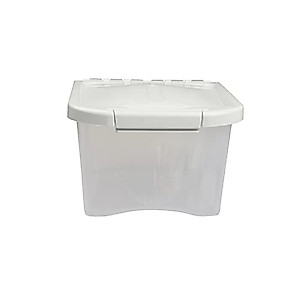 Van Ness 5-Pound Food Container with Fresh-Tite Seal (FC5) White