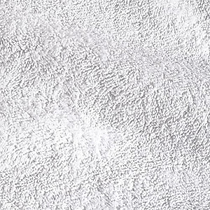 LANE LINEN White Bath Towels for Bathroom Set-24 PC Bathroom Oversize 2 Sheets Large 4 Towel 6 Hand 8 Washcloths Fingertip Towels-White Towels Sets