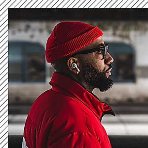 Soul SYNC PRO Bluetooth In-Ear Headphones, Qualcomm Aptx Technology TWS Headset Original With Dual Microphone, True Wireless Earbuds with Charging Case - Mobile Phone Charging Compatible (Pearl White)