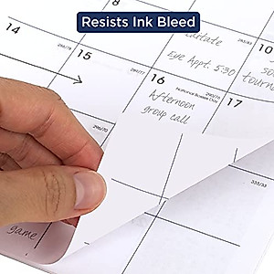 AT-A-GLANCE 2023 Monthly Planner, QuickNotes, 7" x 8-3/4", Medium, Monthly Tabs, Pocket, Black (760805)