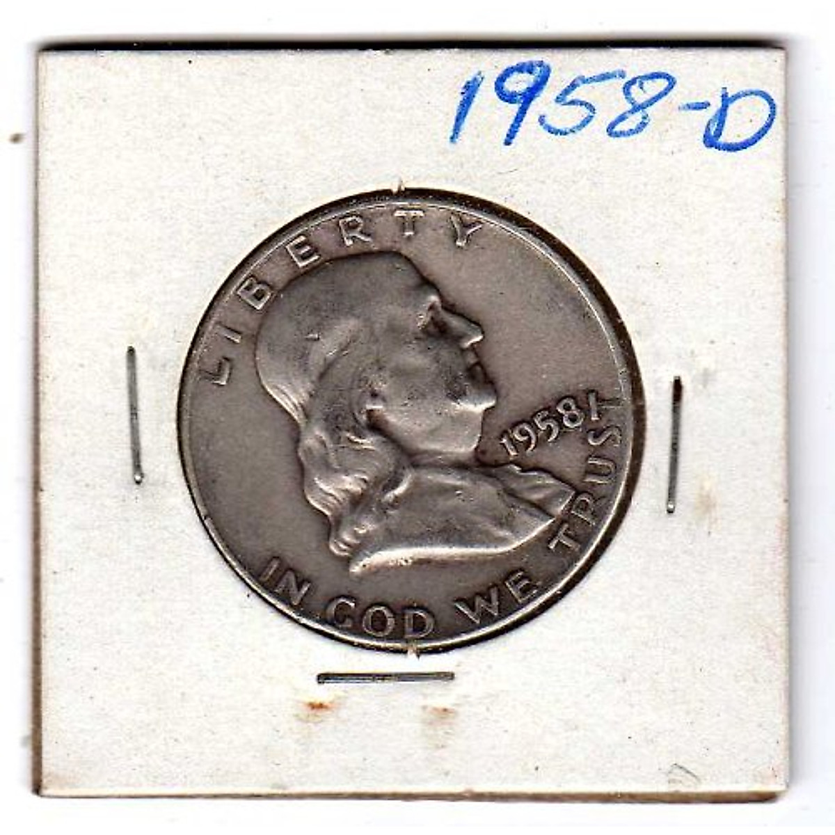 1958-D Franklin Half Dollar