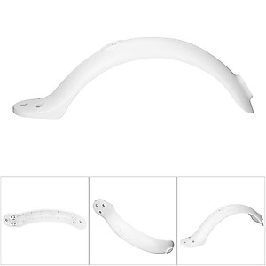 E Bike Fenders Rear Splash Guard Compatible with Mijia M365 Electric Bike (White)