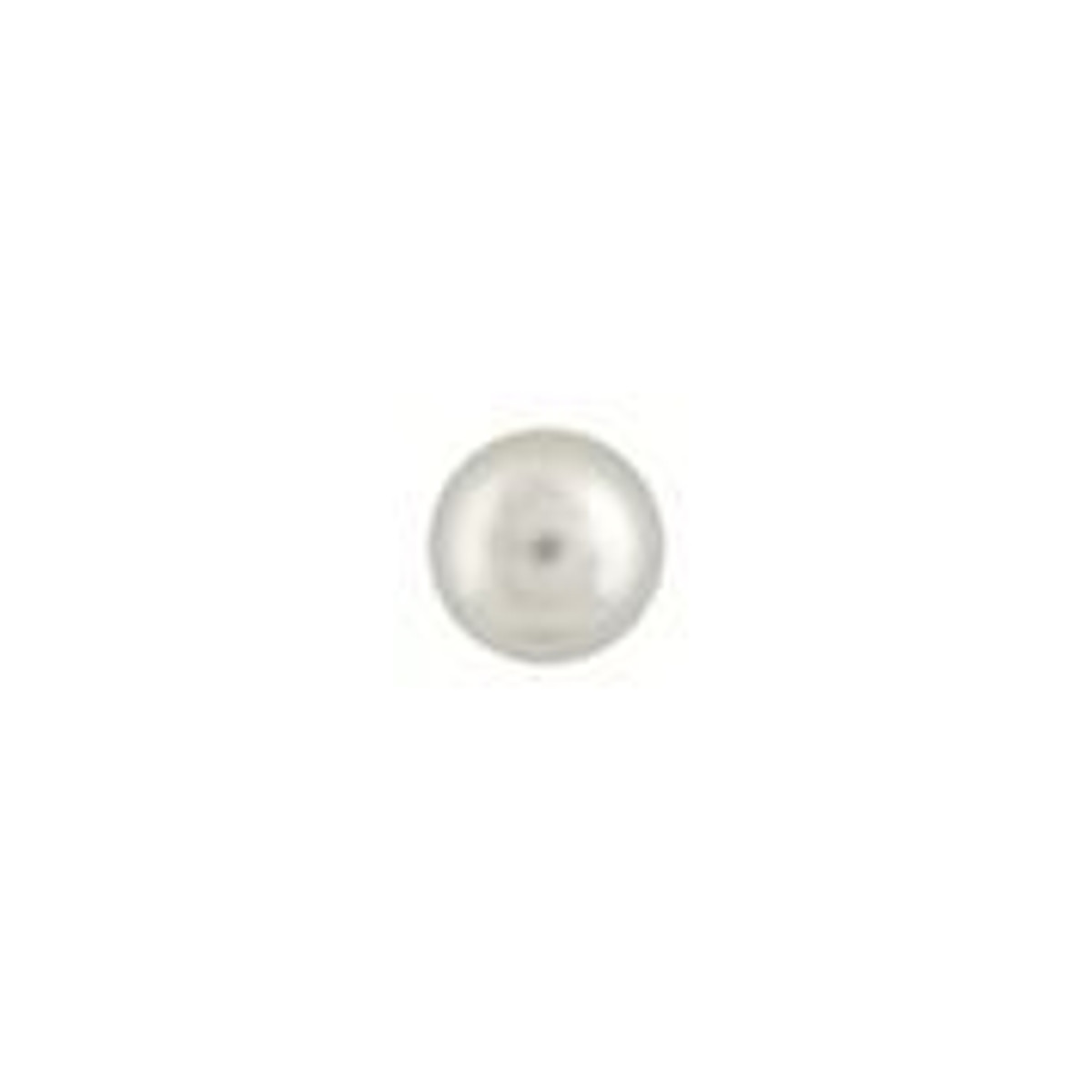 STUDEX Sensitive White Pearl Stud Earrings 4mm | Hypoallergenic and Nickel Safe for Sensitive Ears | Gold Plated Posts | High Fashion Earrings for Women and Men-PR-674-S