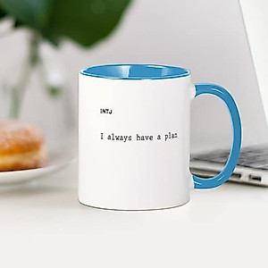 CafePress Intjplan Mugs Ceramic Coffee Mug, Tea Cup 11 oz