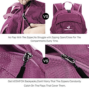 NEEKFOX Packable Lightweight Hiking Daypack 35L Travel Hiking Backpack, Ultralight Foldable Backpack for Women Men