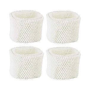 cherliyy 4 Pack WF2 Humidifier Replacement Filters Compatible with/Replacement for Filters Vicks & Kaz 3020, V3100, V3500, V3500N, V3600, V3800, V3850, V3900, ECM-250i, ECM-500, WA-8D