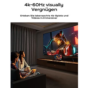 AINOPE USB C Extension Cable, (3.3Ft/1m/20Gbps) Right Angle USB 3.2 Type C Extension Nylon Braided 100W/5A Fast Charging Compatible with USB C Hub/Dell XPS/MacBook/iPad Pro/Magsafe Charger(Gray)