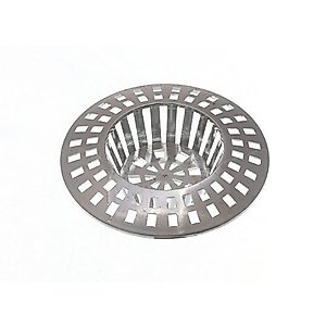 One Stop DIY 240 x BASIN BATH SINK STRAINERS ANTI CLOG HAIR WASTE TRAP CP PLASTIC 60MM NEW