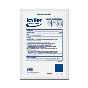 Icy Hot Original XL Pain Relief Patch (3 Count) for Back and Large Areas