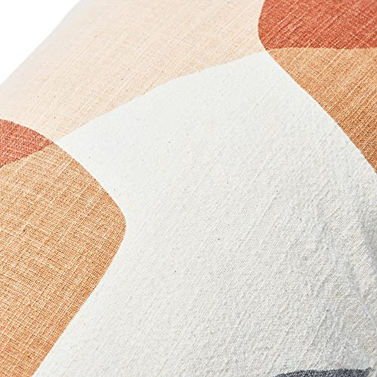 Main + Mesa Cotton Geometric Lumbar Decorative Throw Pillow