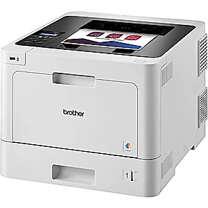 Brother Color HL-L8260CDW Single-Function Wireless Laser Printer, White - Print Only - 33 ppm, 600 x 2400 dpi, 8.5 x 14 Print Size, Auto 2-Sided Printing, Ethernet