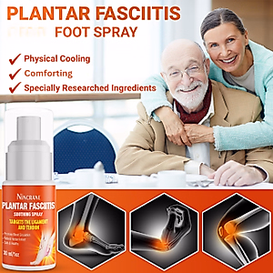 Plantar Fasciitis Foot and Heel Comfort with Maximum Strength, Fast and Effective for Plantar Fasciitis Spray with Natural Herbal Concentrate Formula