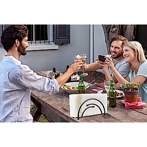 Napkin Holder，Metal Black Napkins Holder，Farmhouse Napkin Holder for Tables，Kitchen，Dining Room Decor