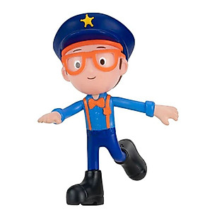 Blippi Bendable Toy Bundle - 2 Blippi Action Figure Bendable Toys for Kids (Styles May Vary) | Blippi Party Favors with Stickers | Blippi Bendable Action Figures