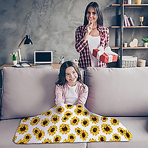 Sublimation Blanket Sublimation Throw Blanket Printed Flannel Blanket Customized Soft Baby Blanket for Lover Friends Heat Press Home Sofa Bedroom, 80 x 120 Cm/ 31.5 x 47.2 Inch (1 Piece)
