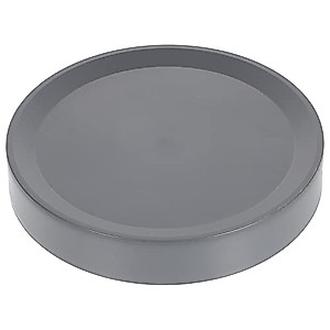 Cabilock Plant Stands Round Plant Stand Caddy Garden Patio Flower Pot Stand Rolling Plastic Planter Holder Plant Saucer Tray Flower Pots Base Tray with Wheels (L) Indoor Plant Stand