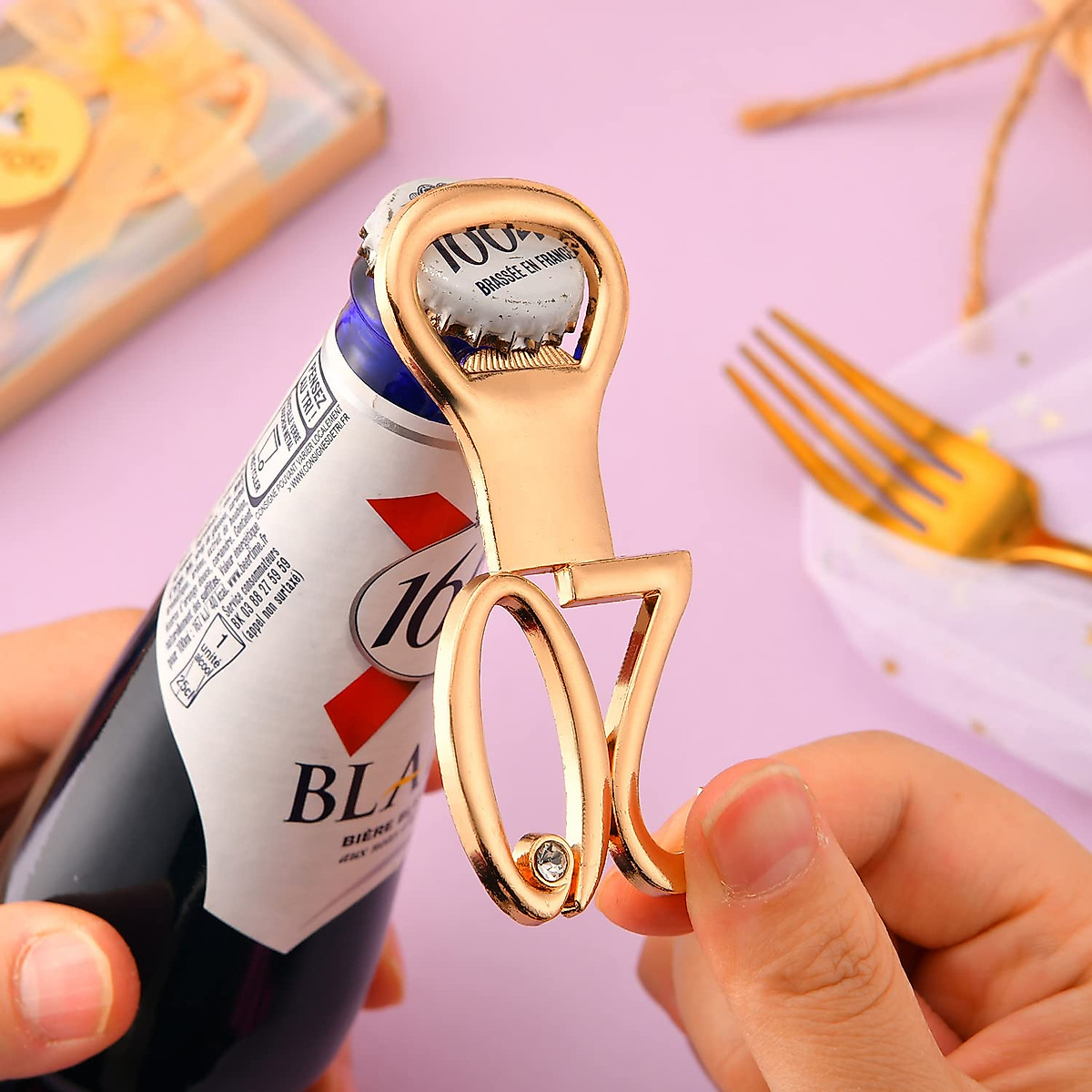 24 Pieces/Packs 20 Bottle Openers for 20th Birthday Party Favors Wedding Anniversary Gidts Decorations or Souvenirs for Guests with Gift Boxes Party Giveaways for Adults (20)