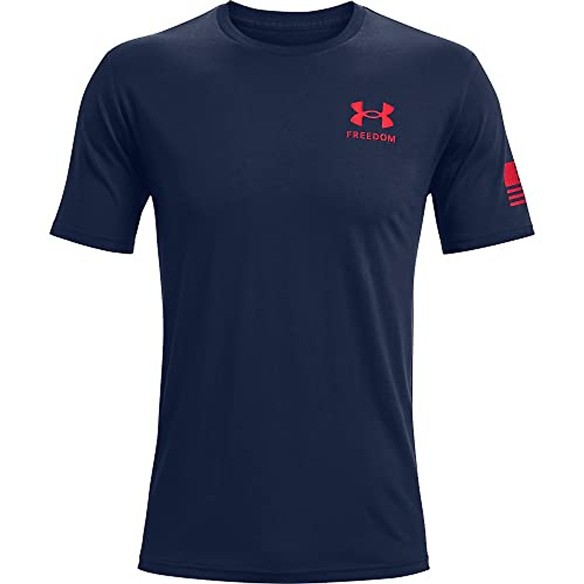 Under Armour Men's Standard New Freedom Flag T-Shirt, Marine OD Green (390)/Black, XX-Large Tall