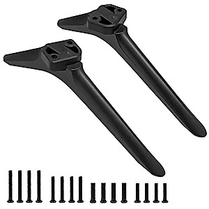 Dinghosen TV Base Stand for Hisense TV Stand, TV Stand Legs for Hisense 32" 43" 50" 55" 58" 65" Roku TV, for 50R6E3 55R6090G 55R6G 55U6GR5 58R6E3 32H4030F3 65R6090G5, TV Stand Base with Screws