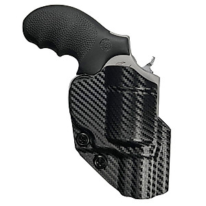 OWB Concealment IDPA - Outside The Waistband Holster - fits Taurus 856 2'' (Carbon Fiber, Right)