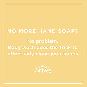 St. Ives Exfoliating Body Wash - Pink Lemon Body Wash for Women with Mandarin Orange, Citrus Body Wash, Body Soap, or Hand Soap with 100% Natural Exfoliants for Glowing Skin, 16 Oz Ea (Pack of 2)