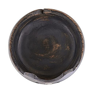 Eximious India Gifts for Women Wooden Yarn Bowl Knitting Bowl Large Crochet Yarn Holder YB2203 Handmade Crocheting Accessories and Supplies Organizer 7 x 3