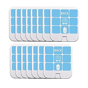 Qremove 15 Pack Replacement Glue Boards for Dynatrap DT3005W Dot,Refills Glue Cards for Safer Home SH502 Plug-in Indoor Insect Trap Mosquito Trap Refills Glue Cards Mosquito Killer Glue Pads