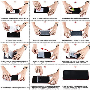 (3 Pack) Ermorgen TPU Screen Protector Compatible For Samsung Galaxy Note 10 High Definition Edge to Edge HD (Full Coverage), Case Friendly Anti-Scratch (Lifetime Replacement Warranty)