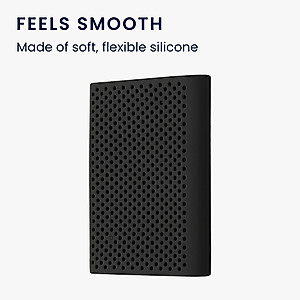 kwmobile Silicone Case Compatible with Samsung Portable SSD T5 - Case Protective Cover for SSD Drive - Black