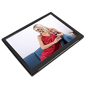 Portable Color Screen, 100‑240V Multifunctional Clear Picture LED TFT Monitor 12.1 in. Easy, Portable Installation with Remote Control for DVRs (US Plug)