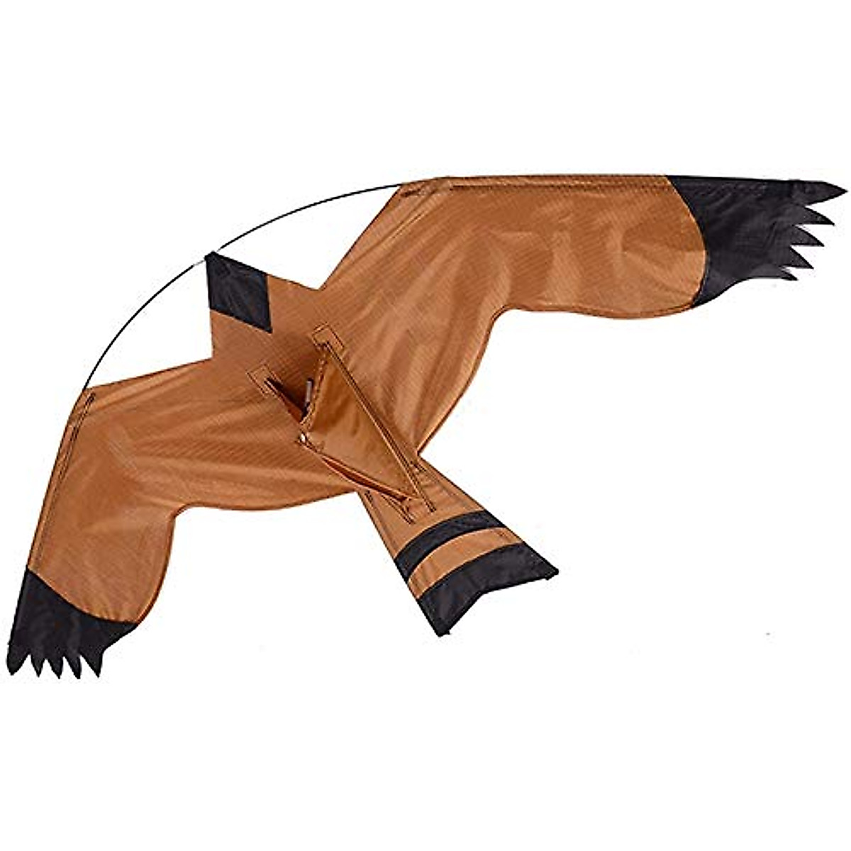 decor Garden Bird Repellent Eagle Kite,Bird Scarer Repeller Flying Kite,Hawk Bird Scarer Kite for Outdoor Garden Farm Yard Decoration - Include 2M Kite Line