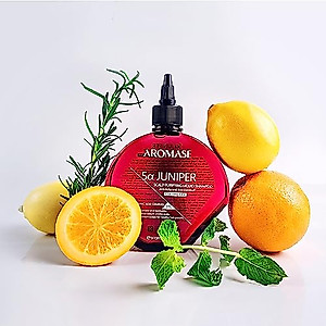 Aromase 5α Juniper Scalp Purifying Liquid Shampoo-Charming Care, Award-Winning Scalp Deep Cleanser, EXOTIC FLORAL SCENT for Thinning Hair, Dandruff, Dry, Oily, Scalp Detox (9.1 Fl.Oz)