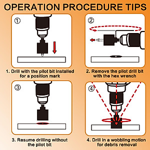 1-1/4 Inch Diamond Hole-Saw Bits with Pilot Drill Bit - 2pc 1-1/4" Diamond Tipped Tile Hole Saws with Guiding Bit Accurate Drilling for Porcelain Tile Ceramic Pottery Granite Stone Glass Bottles 32mm