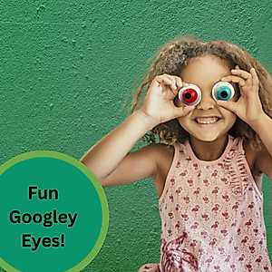 Needzo Gummy Eyeballs with Gooey Jelly Filling, Individually Wrapped Candies, Novelty Gag Gift, 2.6 Ounces, (2 Pack)