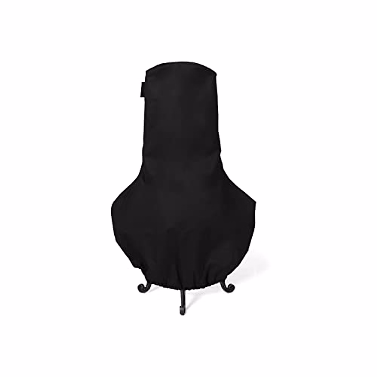 Avantaway Covermates Chiminea Cover – Heavy-Duty Polyester, Drawcord Locking System, Fire Pit and Heating - Black