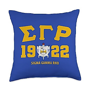 Sigma Gamma Rho Sorority Throw Pillow