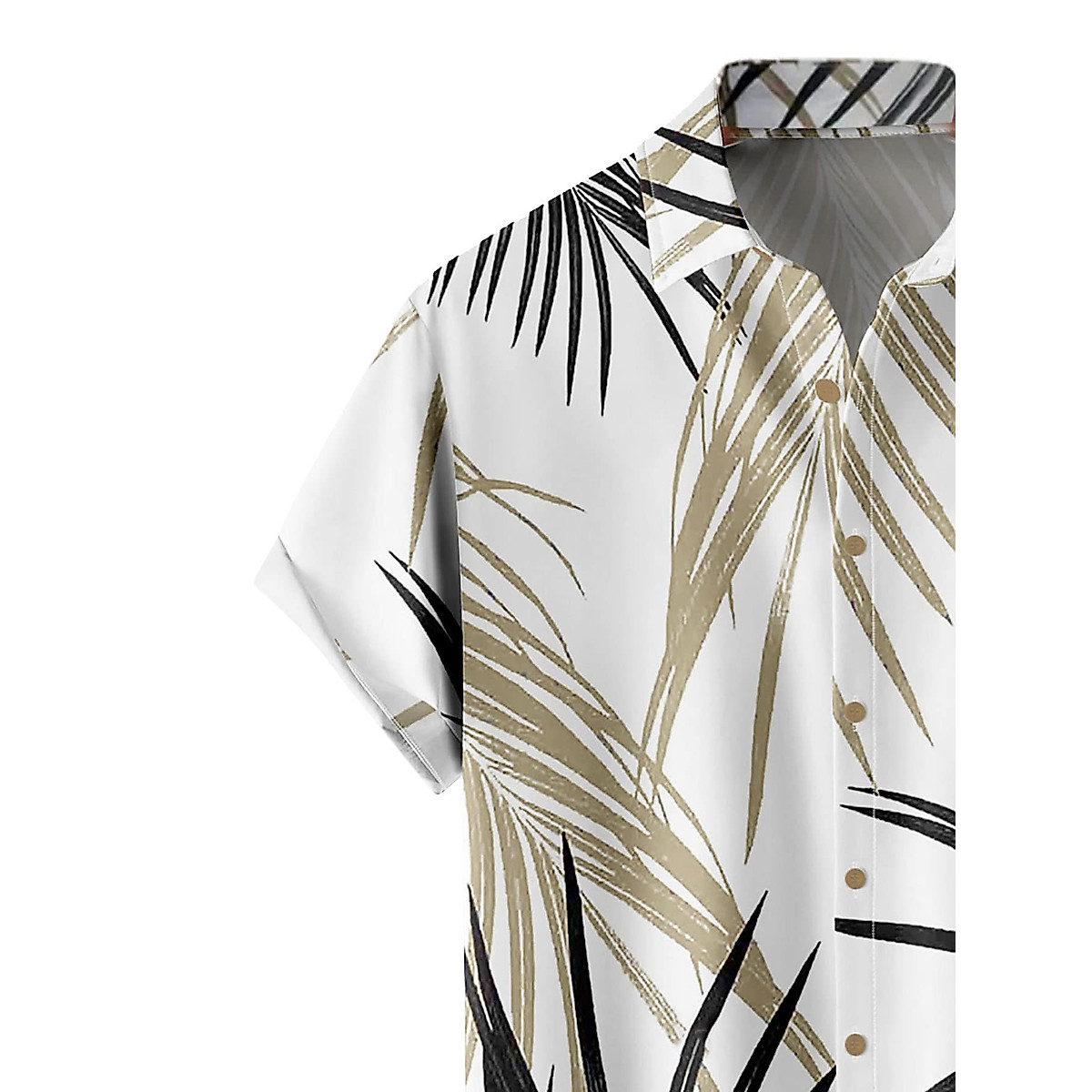 WRITKC Hawaiian Shirts for Men Loose Short Sleeve Mens Beach Shirts Resort Casual Shirts