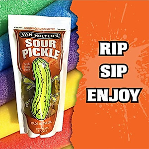 Van Holten's Pickles - Jumbo Sour Pickle-In-A-Pouch - 12 Pack